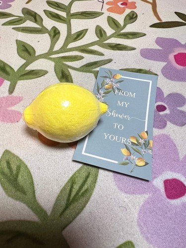 Lemon Bath & Shower Bomb – 1 oz | eBay