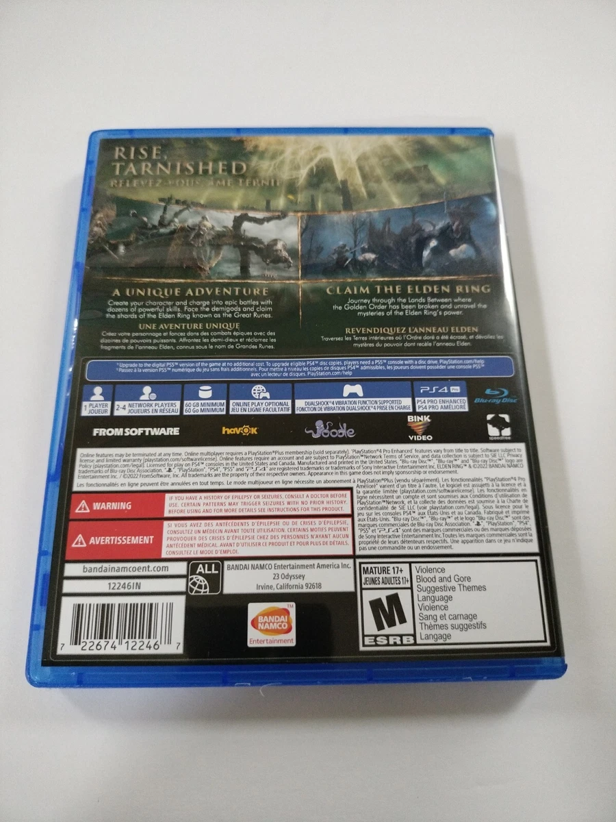 Ps4 Box Back