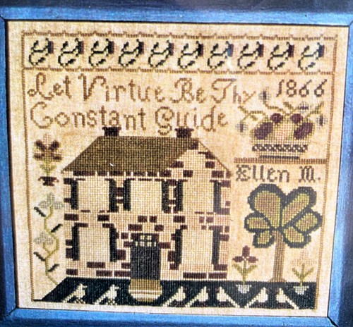 Barrick Samplers ELLEN'S SAMPLER Cross Stitch Pattern | eBay