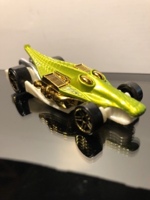 Hot Wheels Croc Rod Light Green with Gold | eBay