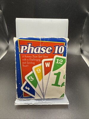 Phase 10 Rummy Type Card Game Game 2004 Fundex Cards COMPLETE | eBay