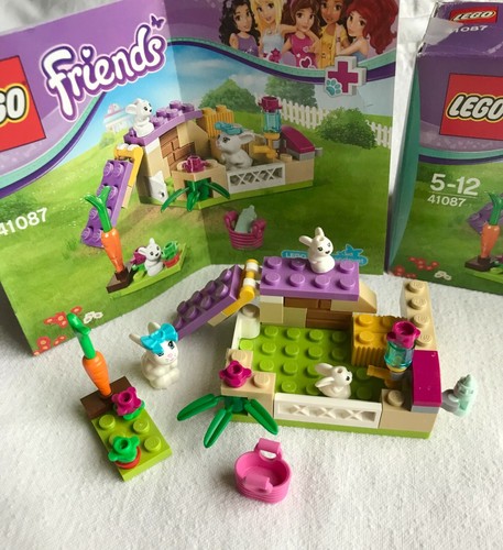 Lego Friends 41087 Bunny rabbit 2 babies pet hutch bag | eBay UK