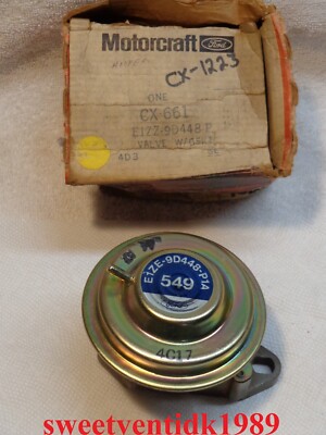 'NOS' ... Ford-Motorcraft Valve ... E1ZZ-9D448-P ... OEM....Made in USA ...