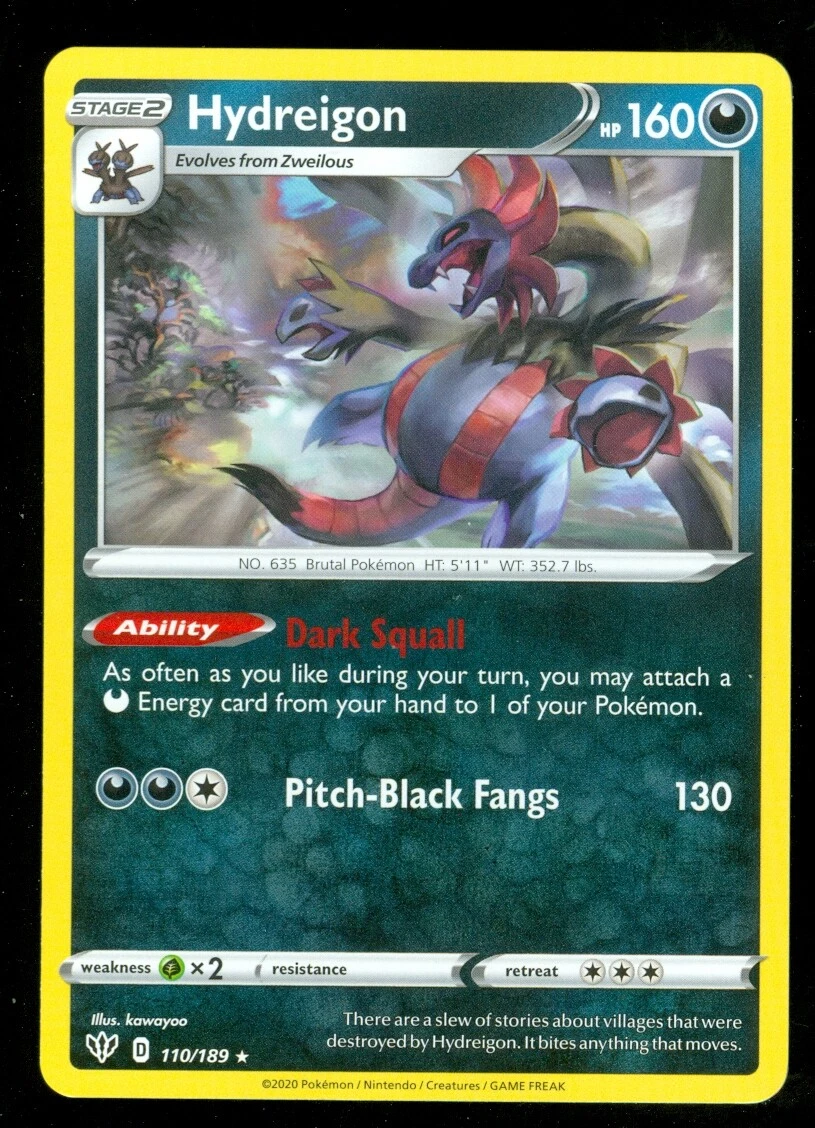 Hydreigon Evolution Chart