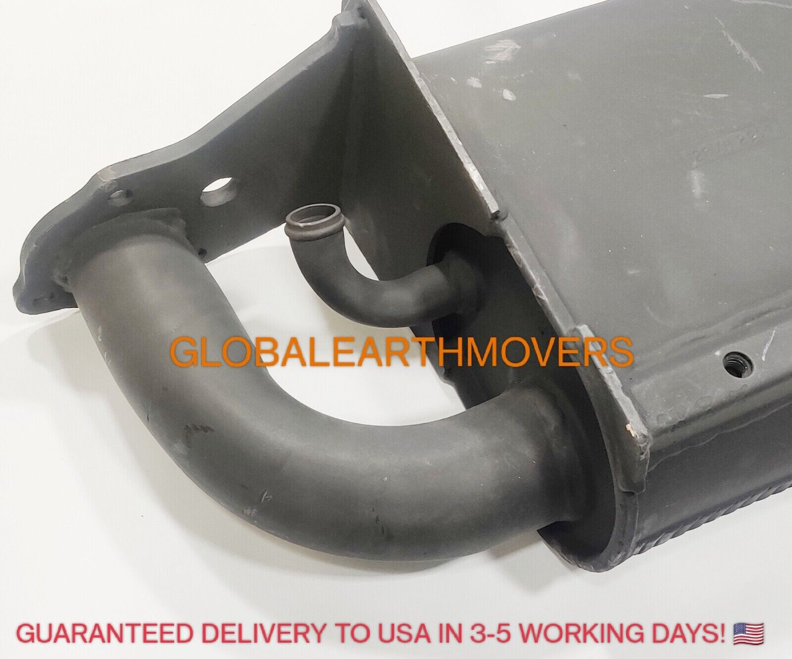 JCB PARTS - GENUINE ABI EXHAUST SILENCER TURBO T3 (PART NUMBER: 128 ...
