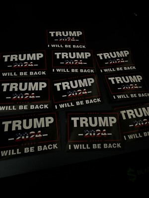 TRUMPINATOR Sticker TRUMP 2024 I'LL BE BACK 😎 | eBay
