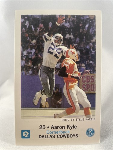 1979 Cowboys Police #25 Aaron Kyle - Dallas Cowboys | eBay