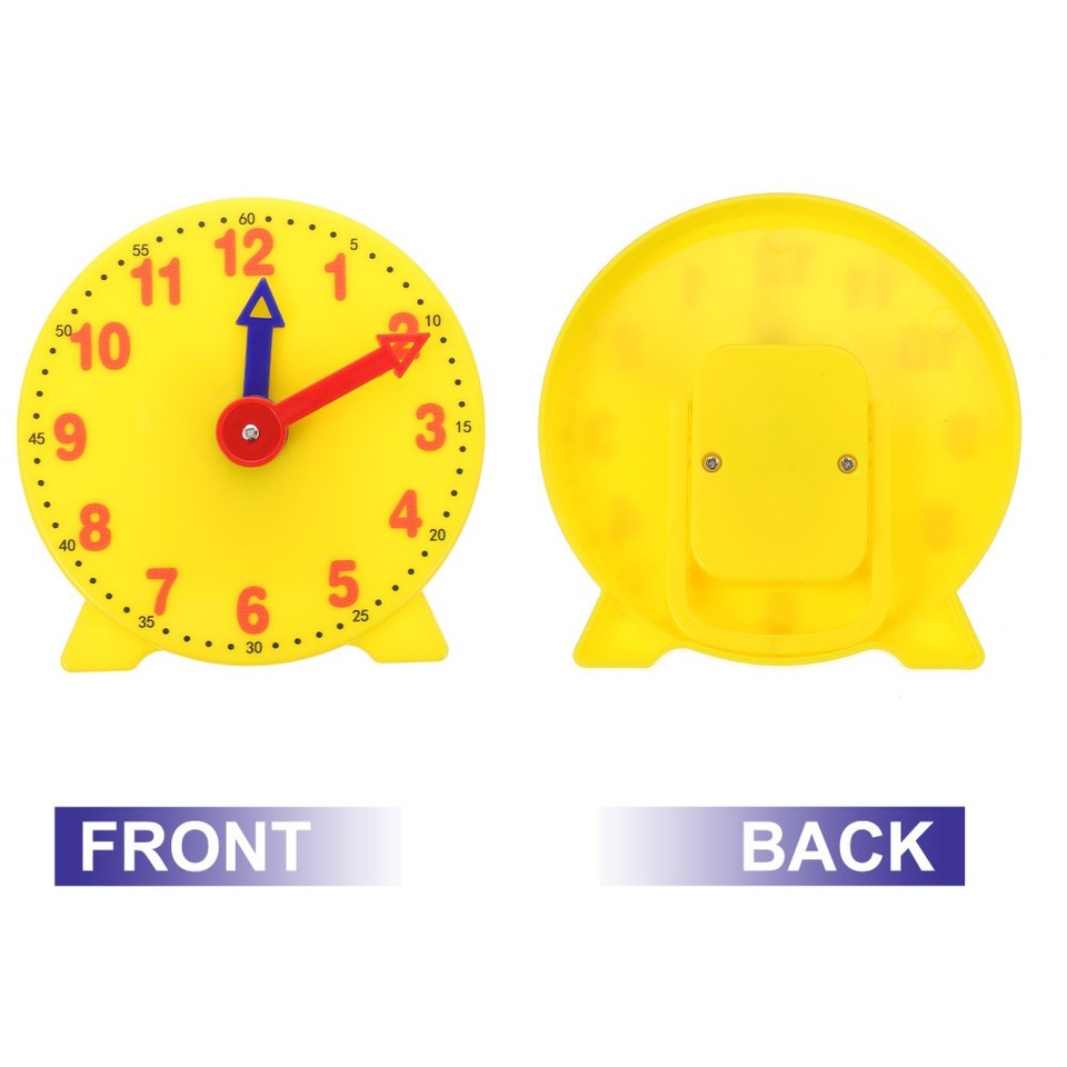 6PCS Primary School Clock Aids Clock Time Learner Tool Clock Mold ...