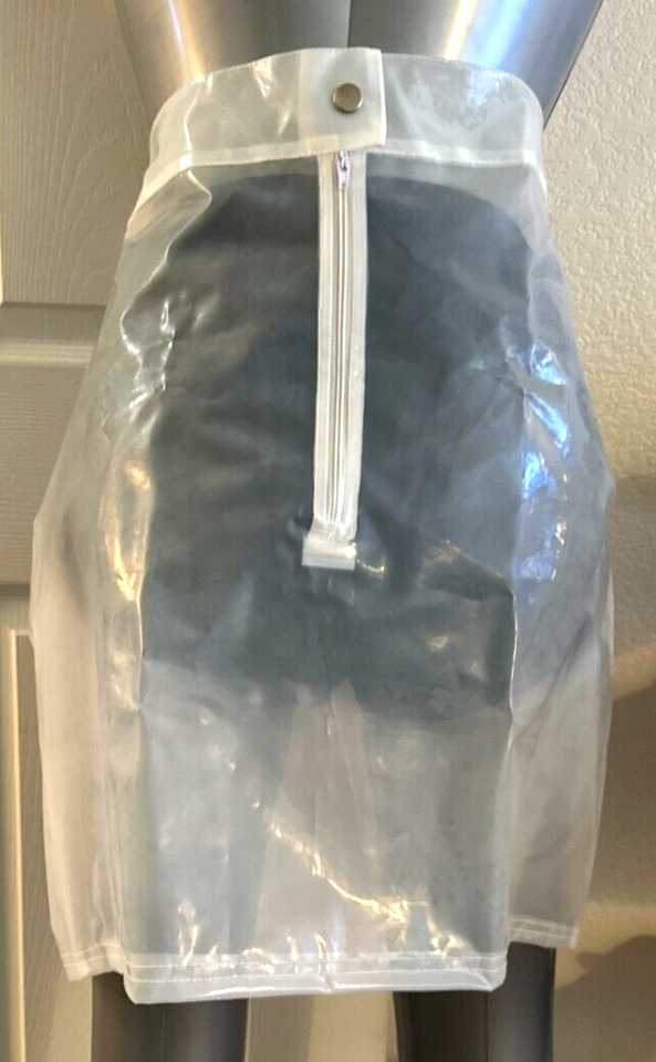 VINYL SKIRT PLUS SIZE TRANSPARENT LAST CHANCE !!!!!! | eBay