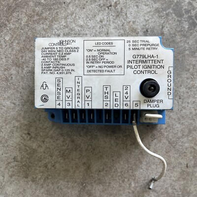 Controls - Intermittent Pilot Ignition Controls