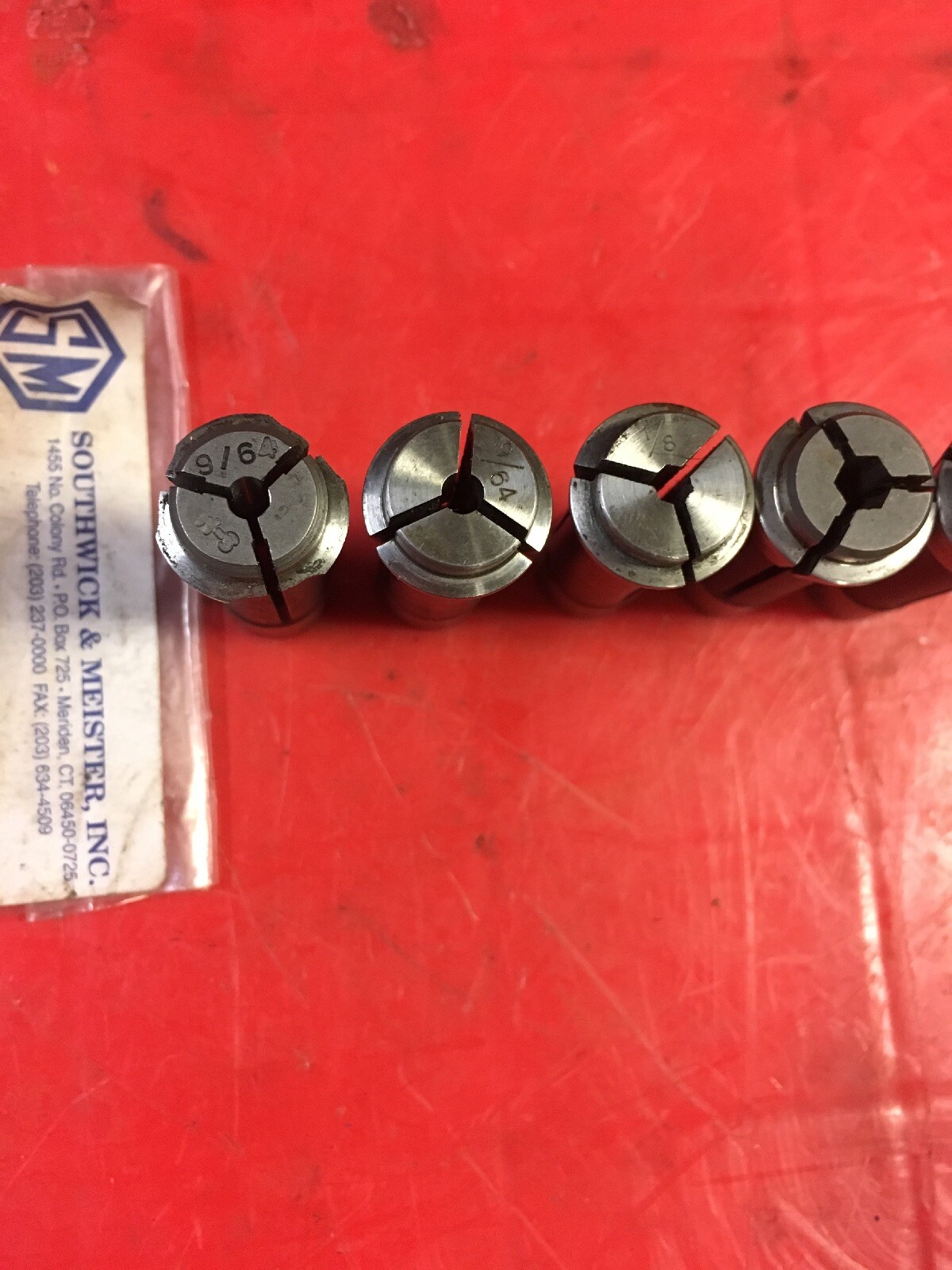 Southwick Meister AE4402 Bechler A AS AR 10 Screw Machine Steel Collets ...