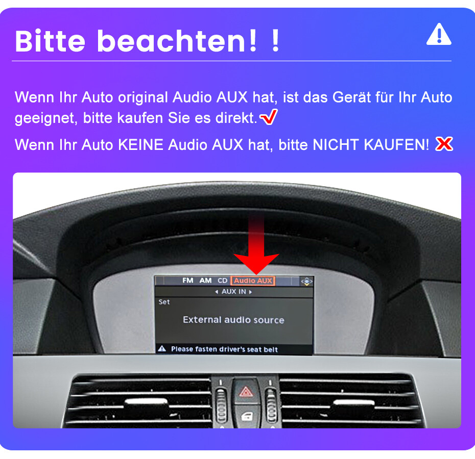 【CIC】Linux Carplay Android Auto Autoradio für BMW 5er E60 E61 E90 E91 E92 04-08 | eBay UK