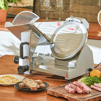 Wilprep Commercial Electric Meat Slicer Food Cutter 10" 12" Deli Cheese ...