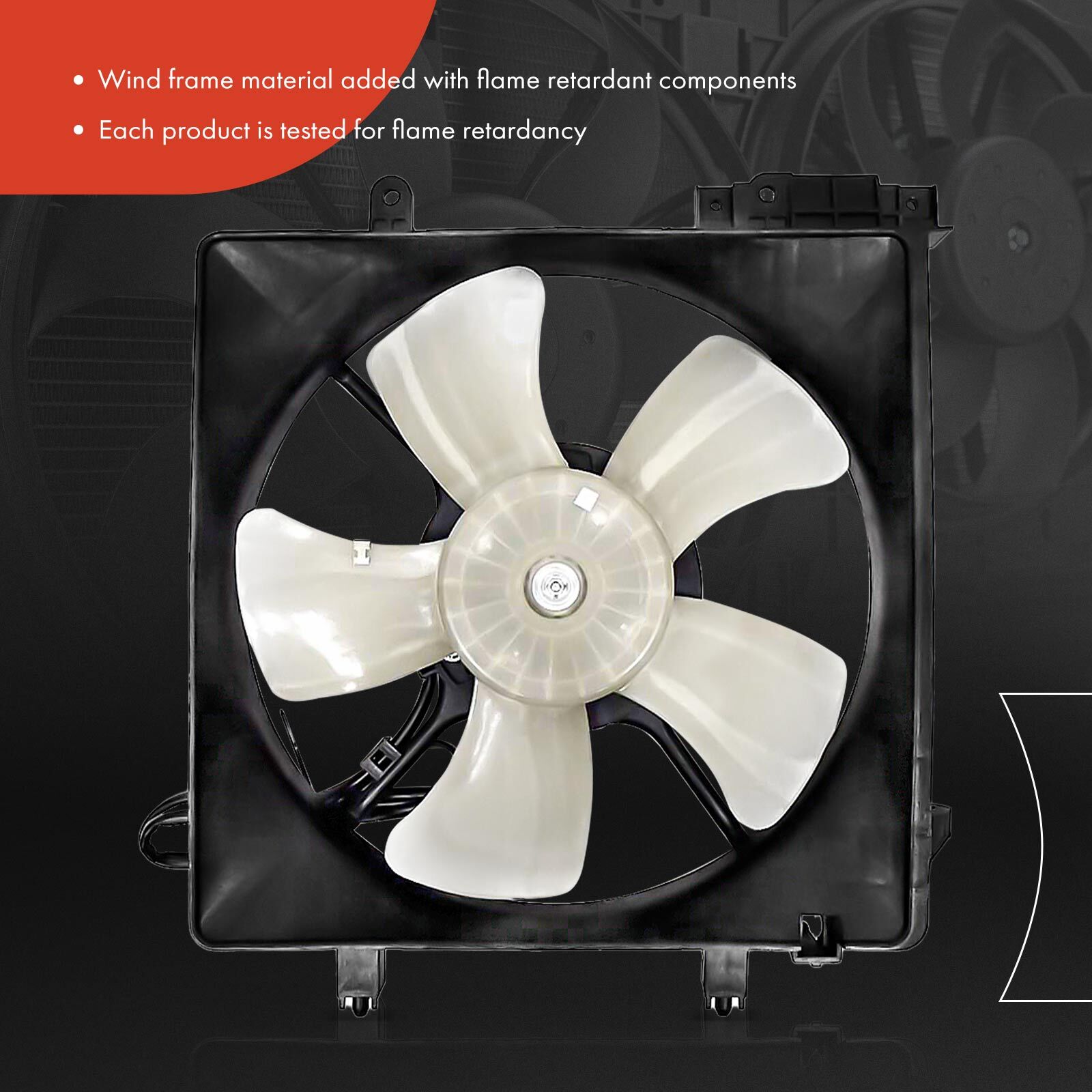 A-Premium Cooling Fan Assembly w/ Shroud for Subaru Outback 05-09 ...