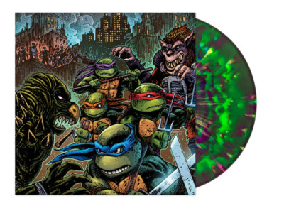 Teenage Mutant Ninja Turtles 2 II Vinyl Record Soundtrack LP Shredder ...