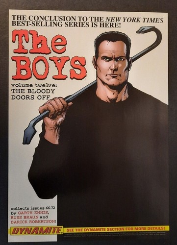 THE BOYS Vol. 12 "The Bloody Doors Off" Comic Book Art ~ Magazine Page ...
