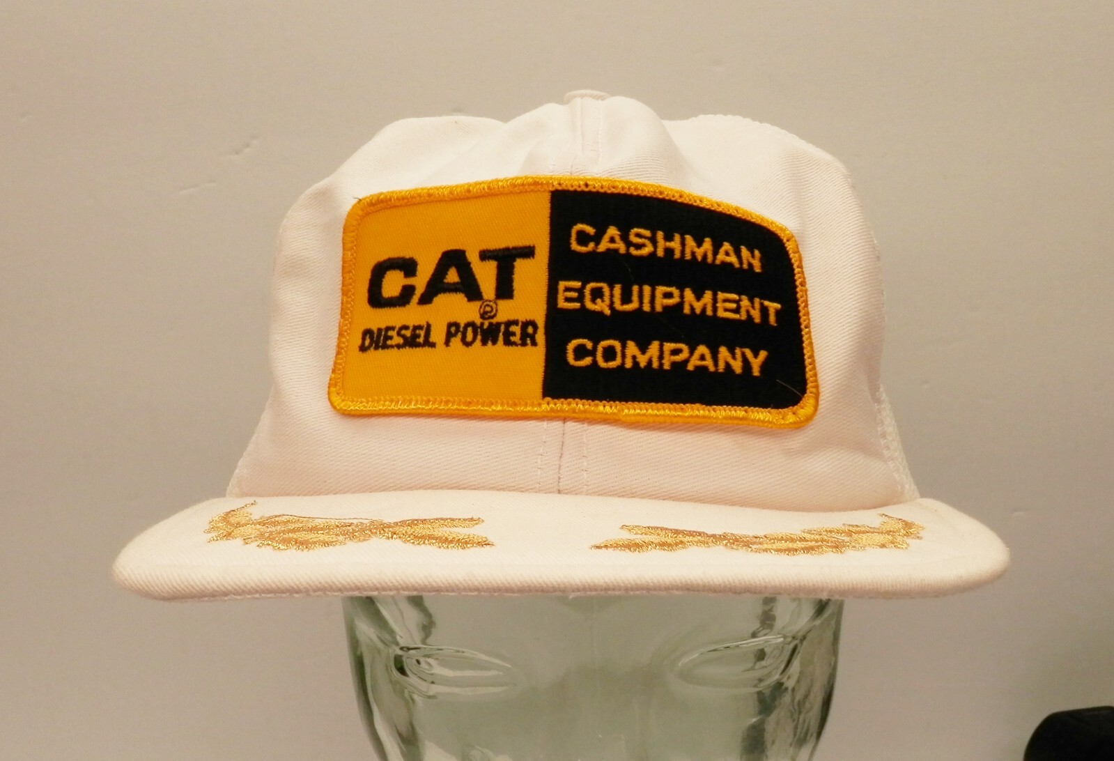 Vintage Cashman Caterpillar CAT Diesel Power Snapback Truck Hat ...