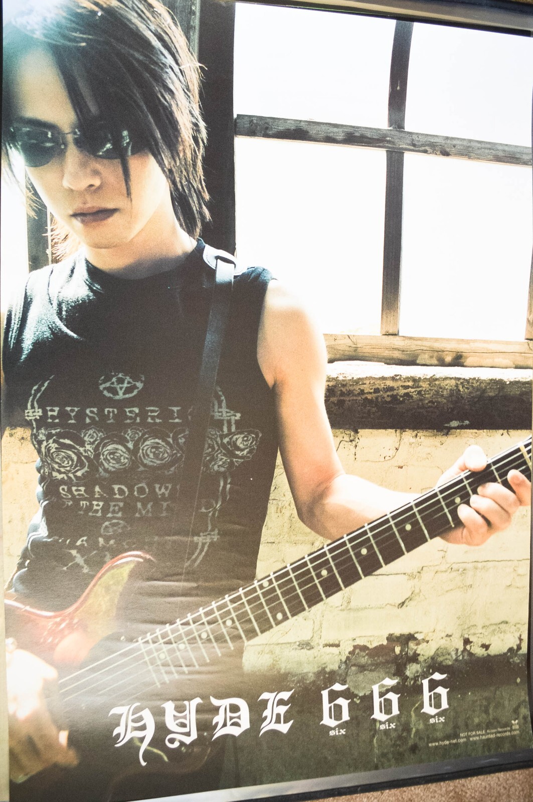 HYDE L'Arc~en~ciel B2 Poster 666 Album Japan jrock | eBay