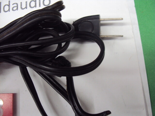 JVC JR-S100 Original Line Cord w/ Strain Relief. Tested. Parting Out JR ...