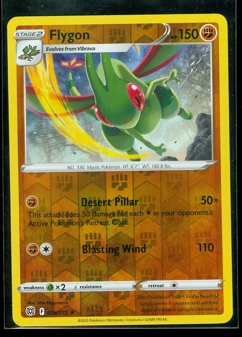 Flygon Pokemon Card