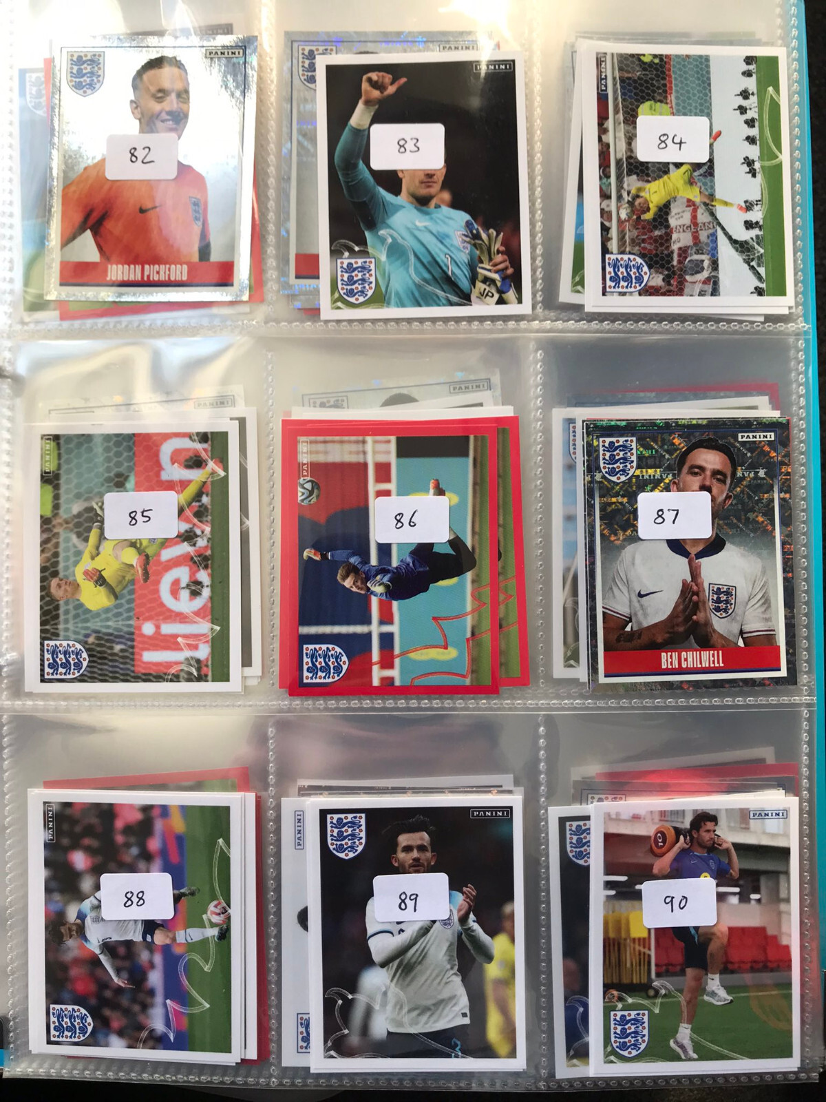 Panini England 2024 Tournament Stickers - Choose The Numbers You Need ...