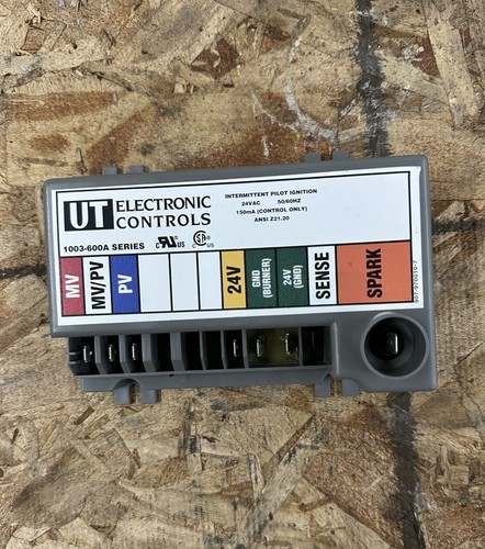 UTEC 1003-600A SERIES INTERMITTENT PILOT IGNITION CONTROL UTEC 1003 ...