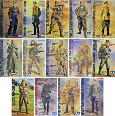Tamiya 1/16 Figure New Plastic Model Kit Figures 1 16 Mr Models | eBay