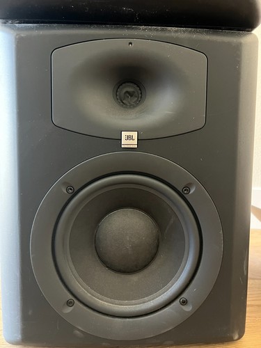 JBL LSR6328P Active Studio Monitor 2-Way Bi-Amplified Speaker with Cord ...
