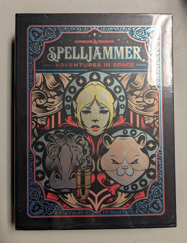 D&D 5E Spelljammer Adventures in Space Alt ALTERNATE COVER (Damaged 2 ...