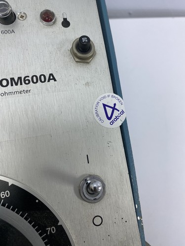 MEGGER MOM600A Microohmmeter Programma for sale online | eBay