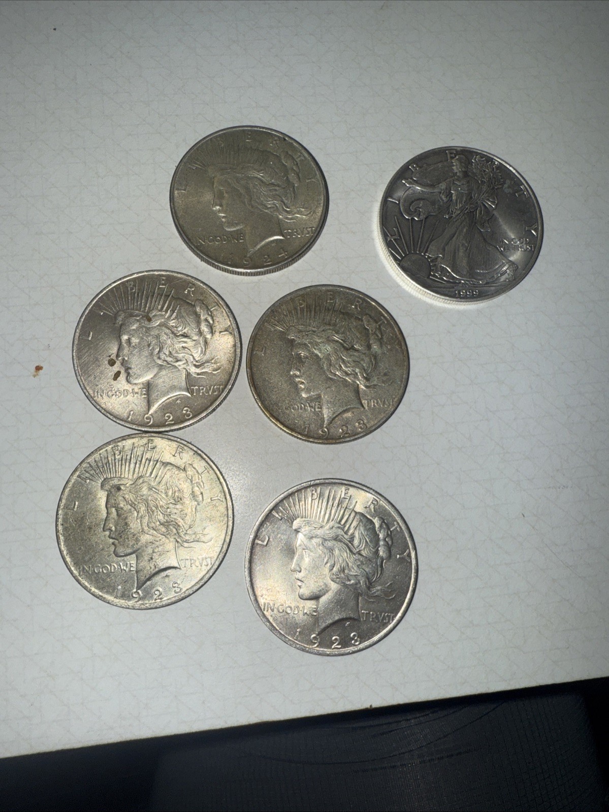 US Silver Peace Dollar Lot | eBay