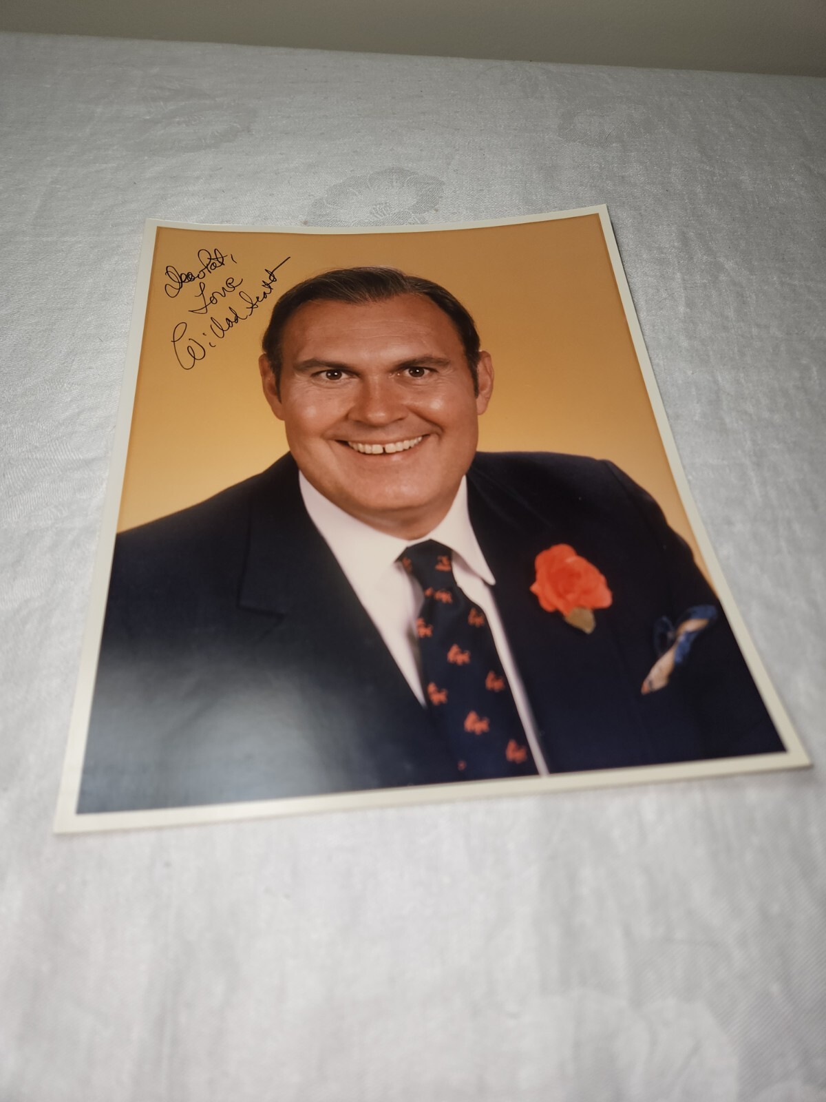 Vintage ABC GMA Willard Scott Autographed Signed Color Photo 8x10 | eBay