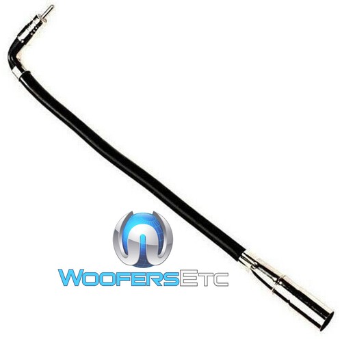 GM7 CAR RADIO ANTENNA ADAPTER W/ LARGER ANTENNA FEM JACK TO GM MINI ...