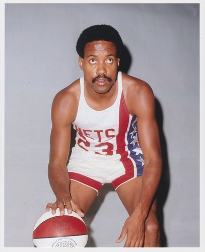 GEORGE TINSLEY 1972/73 NY NETS ABA ORIGINAL TOPPS VAULT NEGATIVE ...