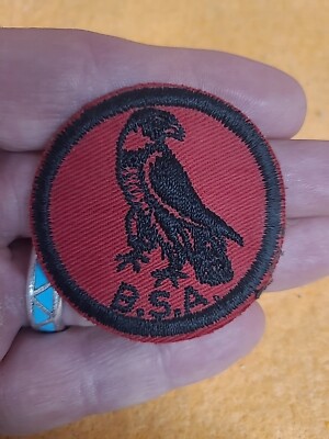 Vintage Red Black Hawk Patrol Patch Boy Scouts BSA | eBay