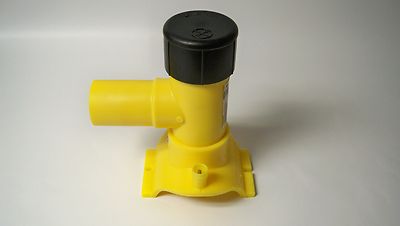 *NEW* Central 10009498 4" x 2" Yellow Tapping Tee | eBay