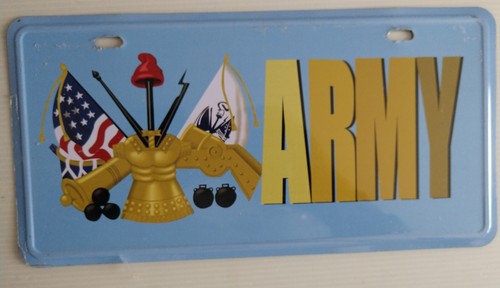 Pre-owned US Army Front Vanity License Plate | eBay