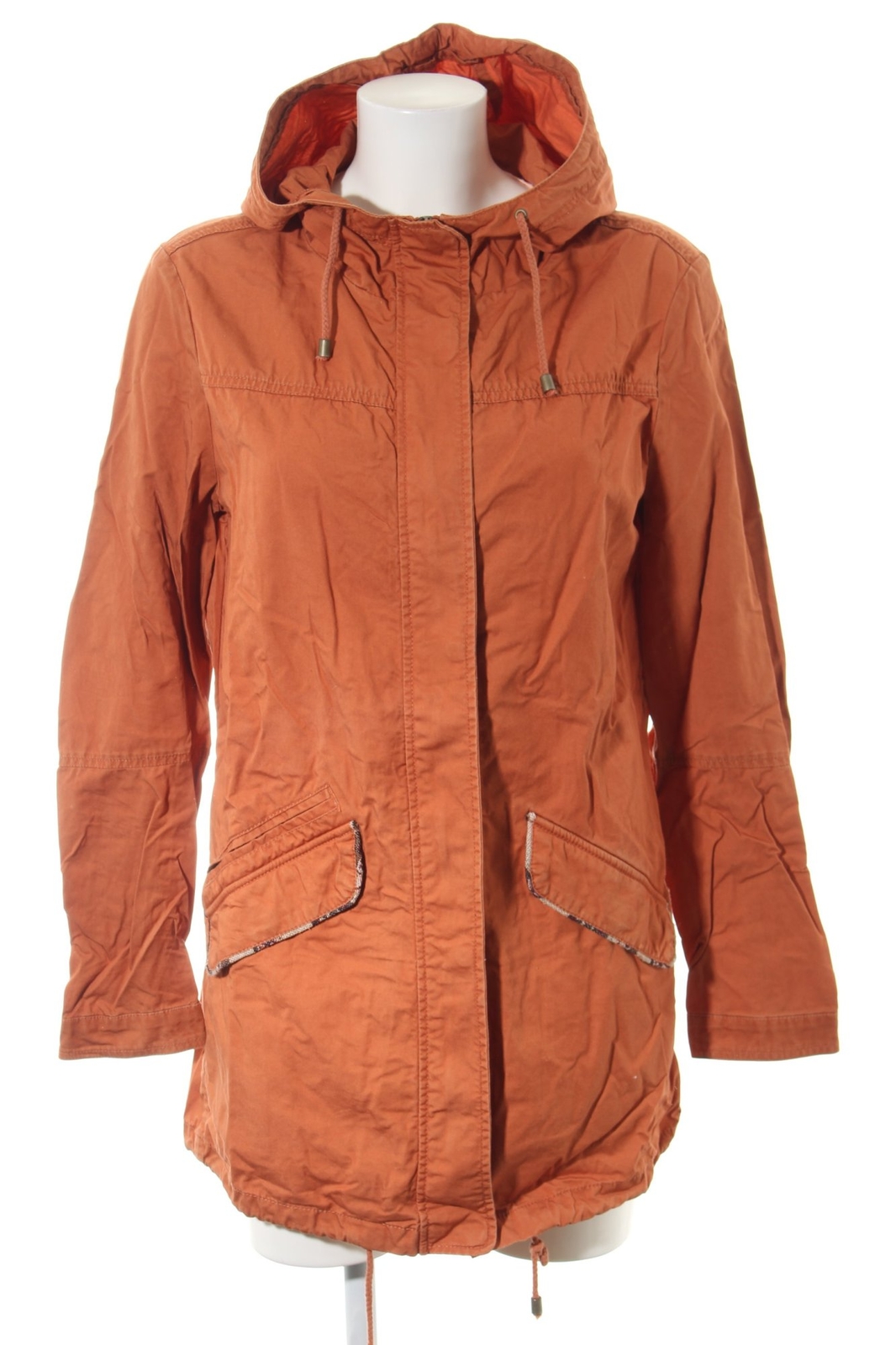 CLOCKHOUSE Veste à capuche Dames T 38 orange clair style décontracté | eBay