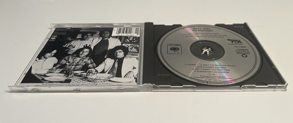 Billy Joel - The Stranger (CD, Columbia Records) CK 34987 74643498722| eBay