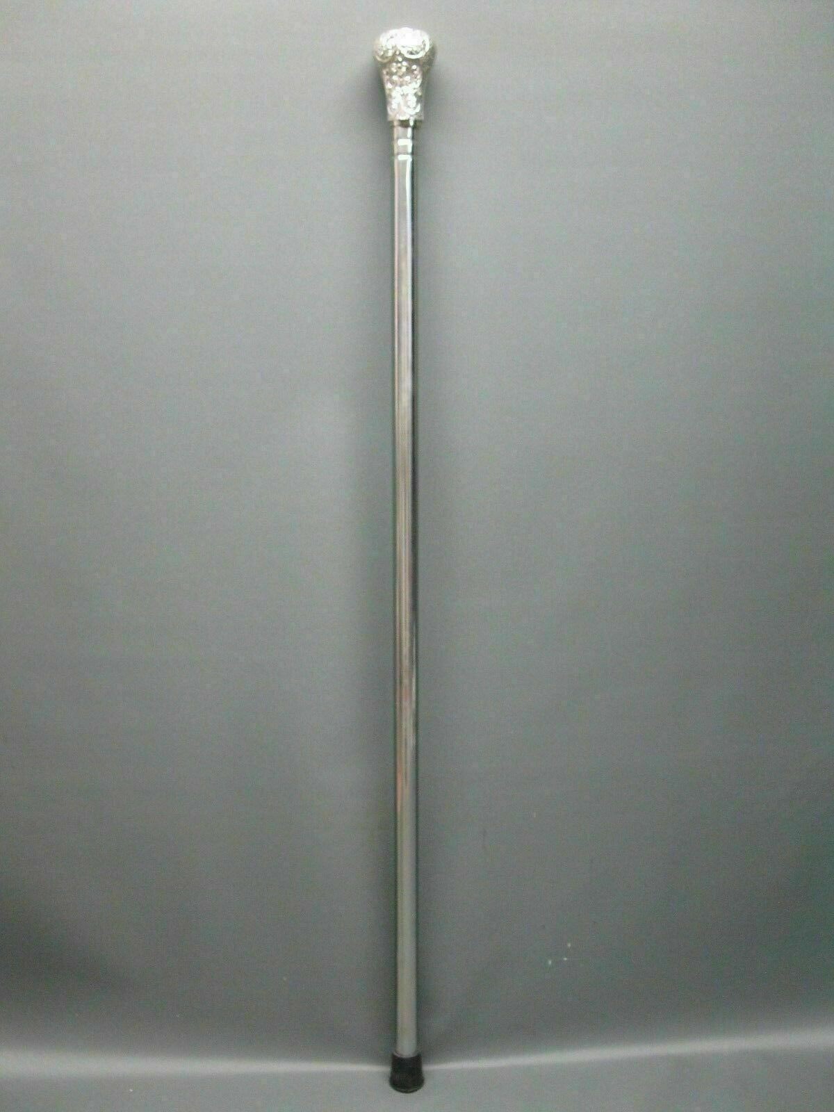 Stainless steel walking hiking stick Designer Noble l… - Gem