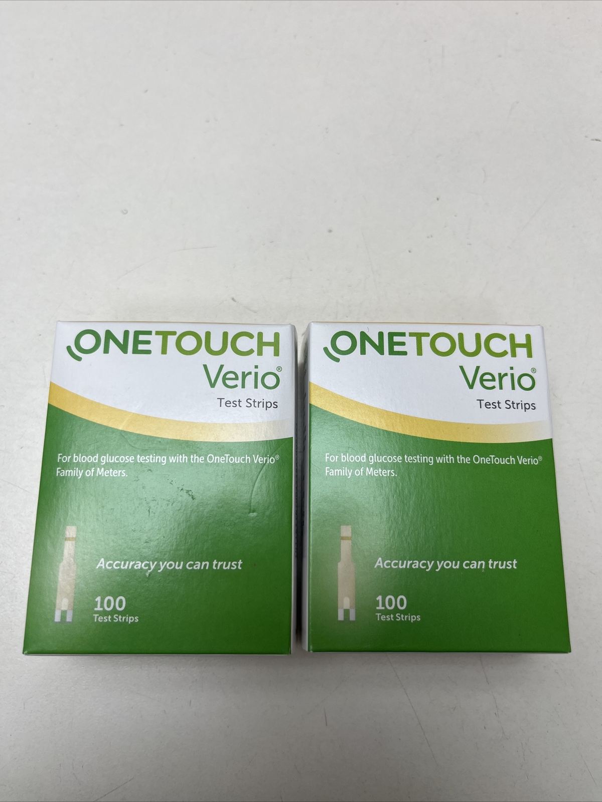 LifeScan OneTouch Verio Test Strips - Blue, Box of 100 (5388500975) | eBay