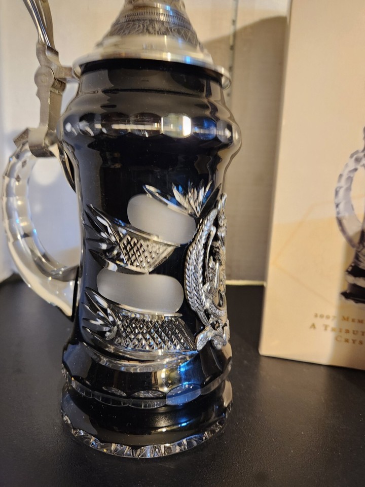 Anheuser Busch 2007 Members Only Tribute to Brewing Crystal Stein ...