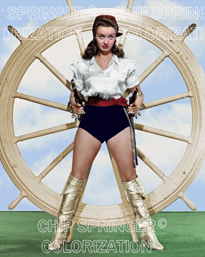 NOEL NEILL (Lois Lane) & Paddle Wheel | Sexy 8x10 COLOR PHOTO BY CHIP ...