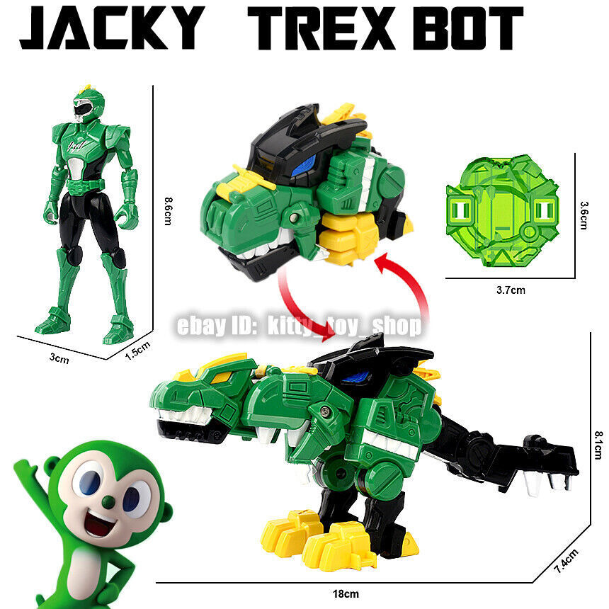 NEW Miniforce Super Dino Power Trans Head Armorbot | T-Rex Dinosaur ...