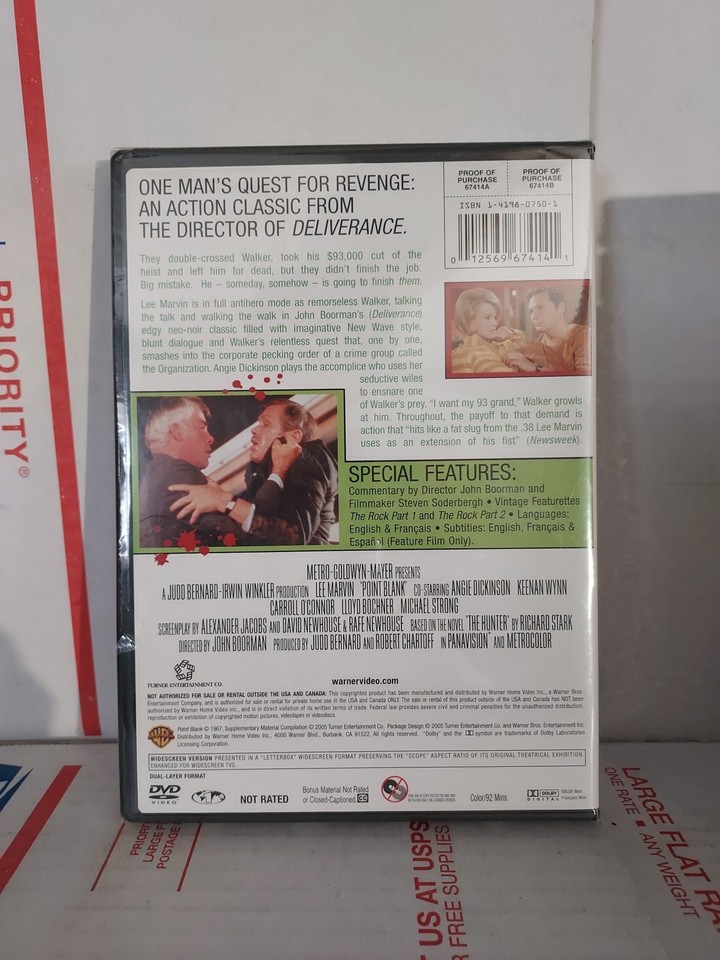 New Sealed Point Blank (DVD, 2005) - #162e | eBay