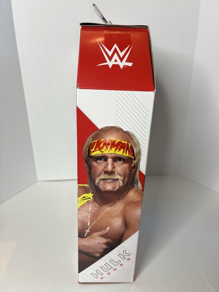 WWE Ultimate Edition Hulk Hogan Yellow Hulkamania Shirt Figure | eBay