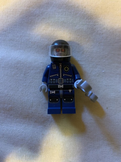 LEGO MOVIE Minifigure SUPER SECRET POLICE ROBOT From Set 70808 | eBay