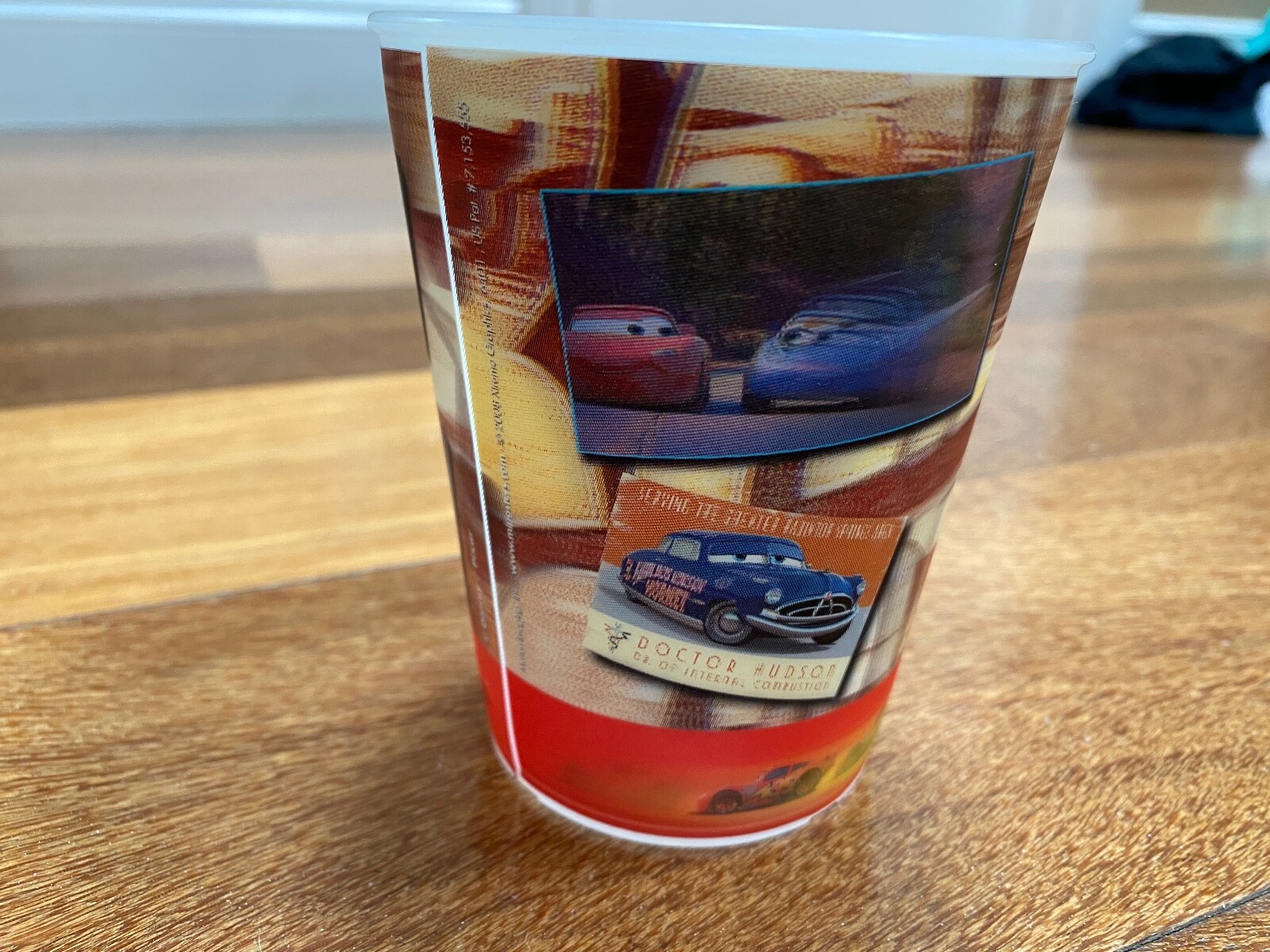 2006 PIXAR - DISNEY CARS 3-D Lenticular Cup Set of 10 - Lightning ...