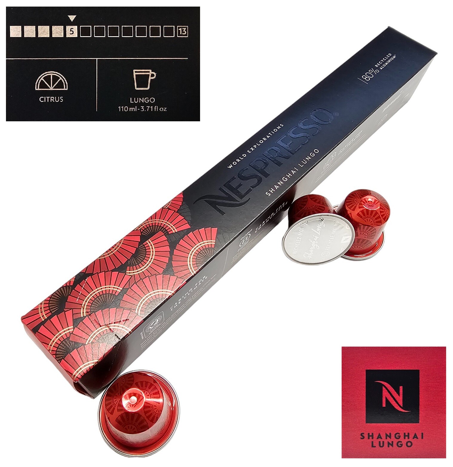 Nespresso CLASSIC Coffee Machine Capsules Pod Sleeve Full Flavour List ...