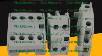 1PC LS Contactor auxiliary contact AU-4 New Free shipping | eBay